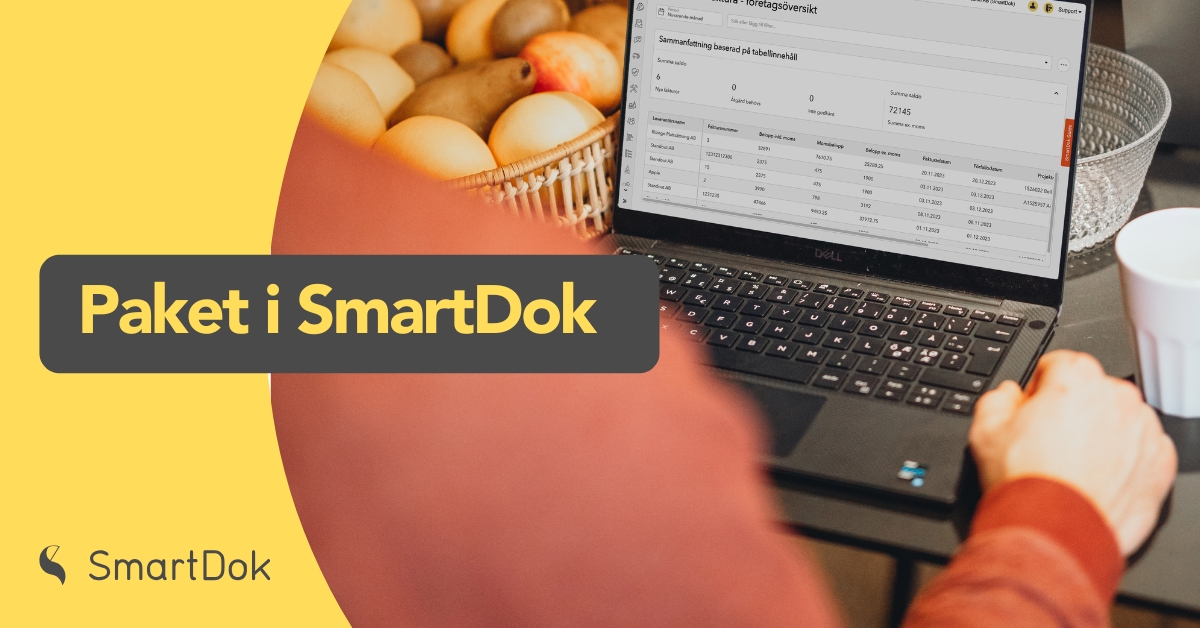 Paket - SmartDok - Mer lönsamhet i dina projekt